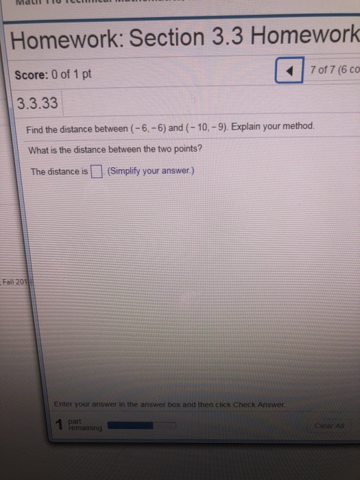 Solved Homework Section 3 3 Homework Score 0 Of 1 Pt