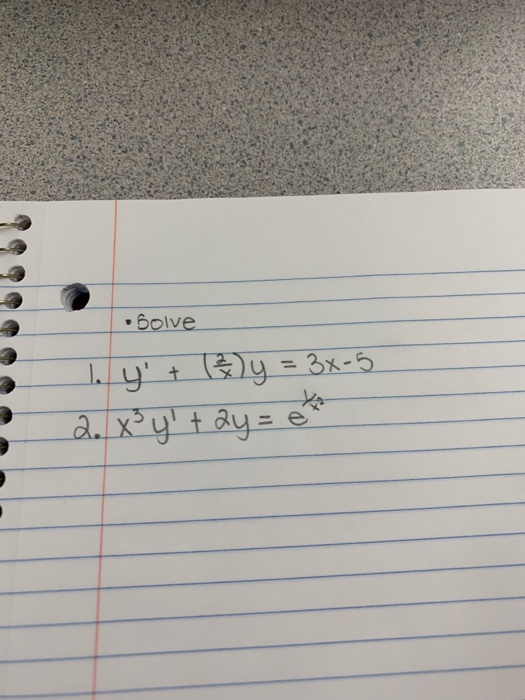 Solved Solve 3x 5 Chegg