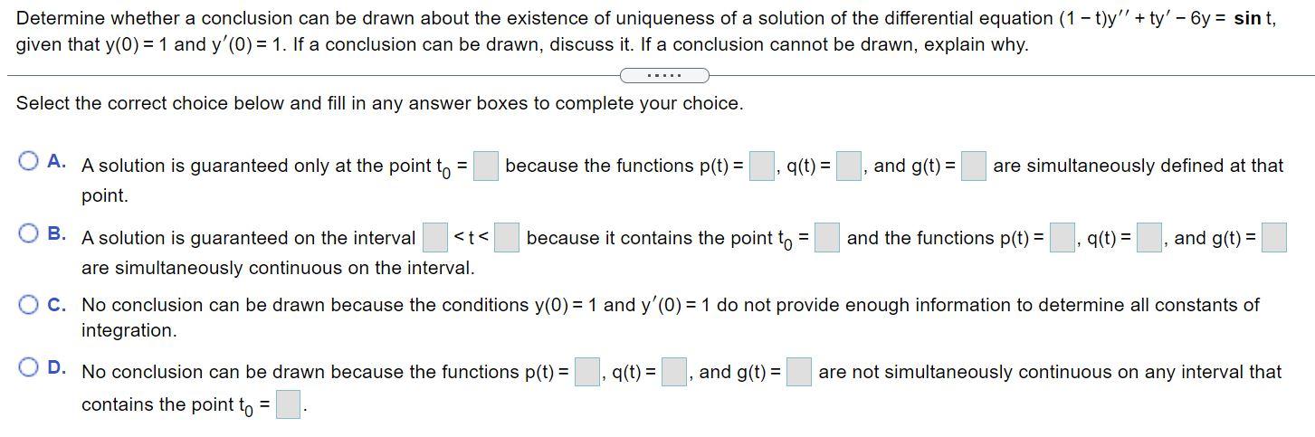 Solved Determine whether a conclusion can be drawn about the | Chegg.com