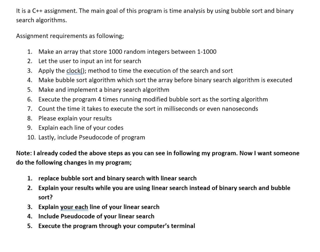 Solved //My program #include #include | Chegg.com