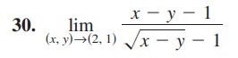 Solved 13.2 30) find the limit (if it exists). If the limit | Chegg.com