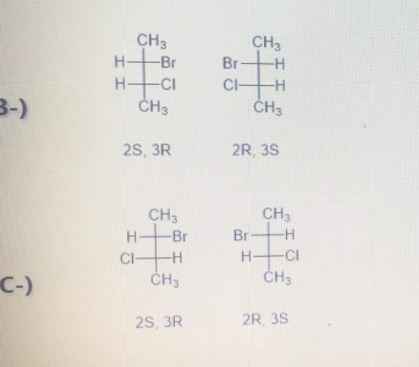 Solved SORU-3 Draw Fisher projections for (2R, | Chegg.com