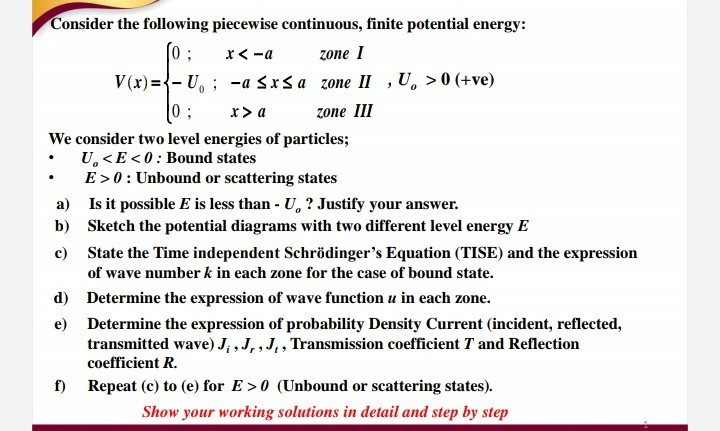 Solved Consider the following piecewise continuous, finite | Chegg.com