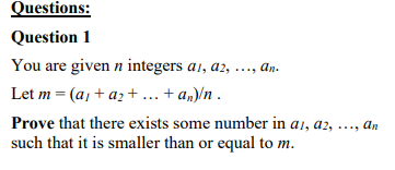 Solved Questions:Question 1You are given n ﻿integers | Chegg.com