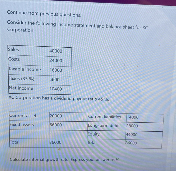 Solved Continue from previous questions. Consider the | Chegg.com
