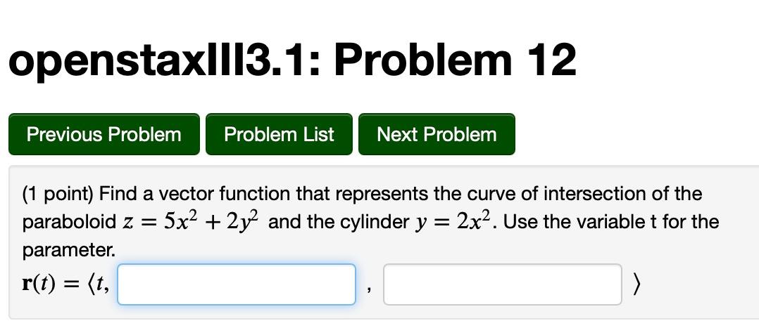 Solved openstax|l13.1: Problem 12 Previous Problem Problem | Chegg.com