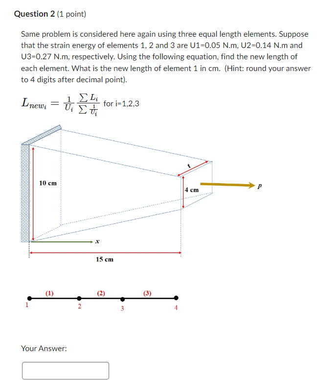 Solved Same problem is considered here again using three | Chegg.com