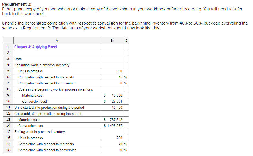 Solved Required information The Chapter 4 Form worksheet is | Chegg.com