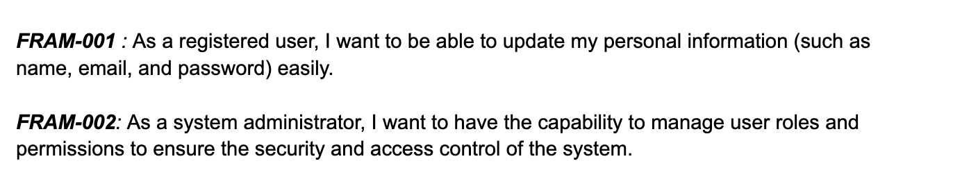Solved Create your acceptance test plan based on your user | Chegg.com