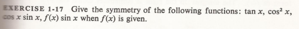 Solved EXERCISE 1-17 ﻿Give the symmetry of the following | Chegg.com