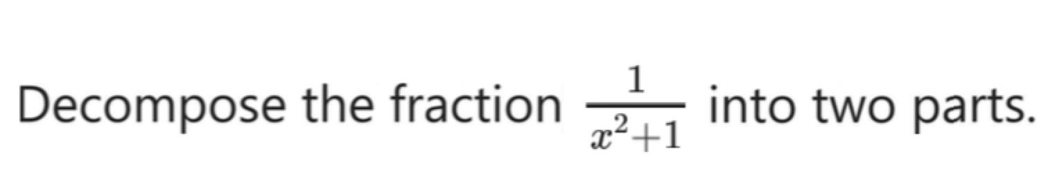 Solved Decompose the fraction 71 into two parts. (10 pts) | Chegg.com