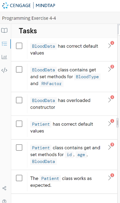 Solved GAGE MINDTAP Search this course nming Exercise 4-4 | Chegg.com