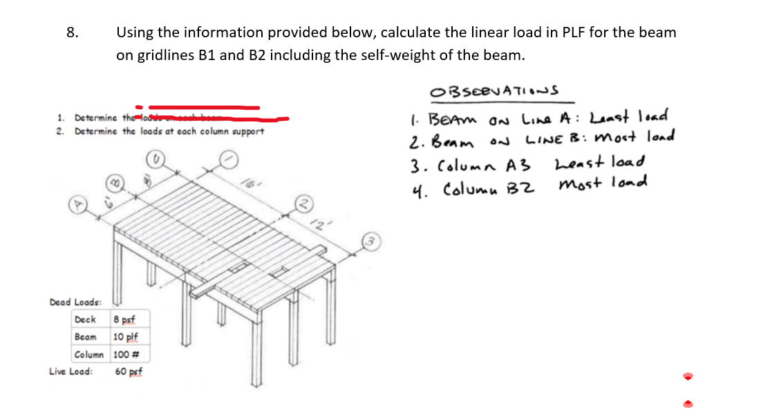 Solved 8. ﻿Using the information provided below, calculate | Chegg.com