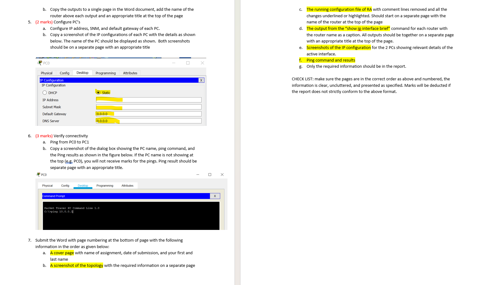 Solved TABLE 2: The list of devices, interfaces, and their | Chegg.com