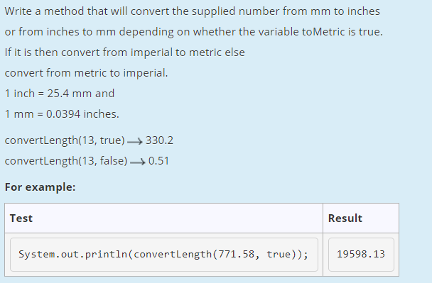 Solved Write a method that will convert the supplied number | Chegg.com
