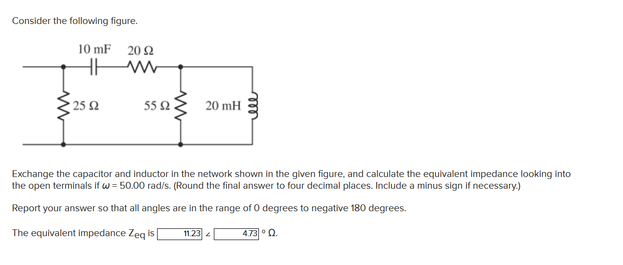 Solved Consider the following figure.Exchange the capacitor | Chegg.com