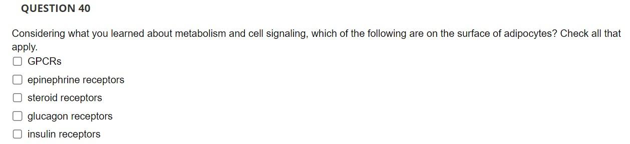 Solved Considering what you learned about metabolism and | Chegg.com