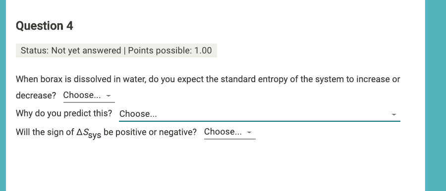 Solved When borax is dissolved in water, do you expect the | Chegg.com