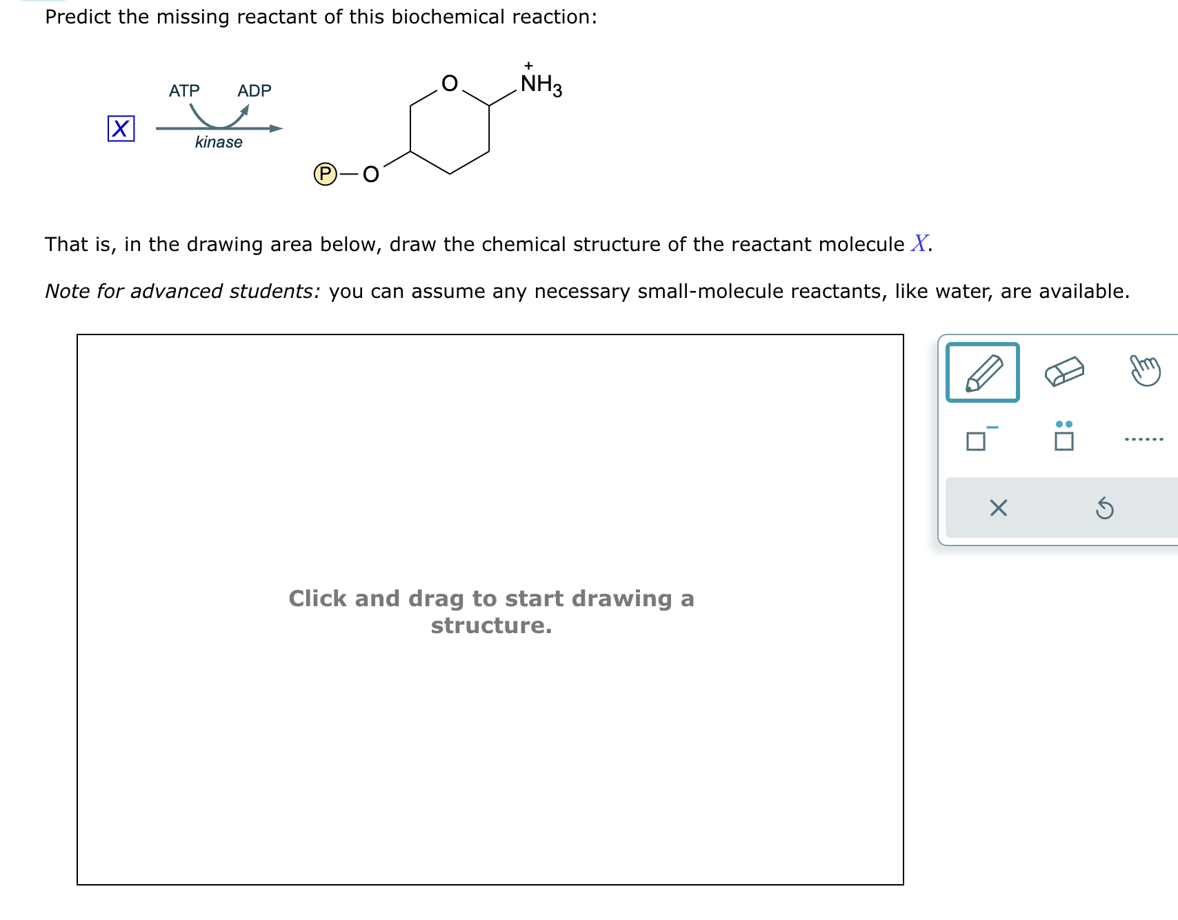 Solved Predict the missing reactant of this biochemical | Chegg.com