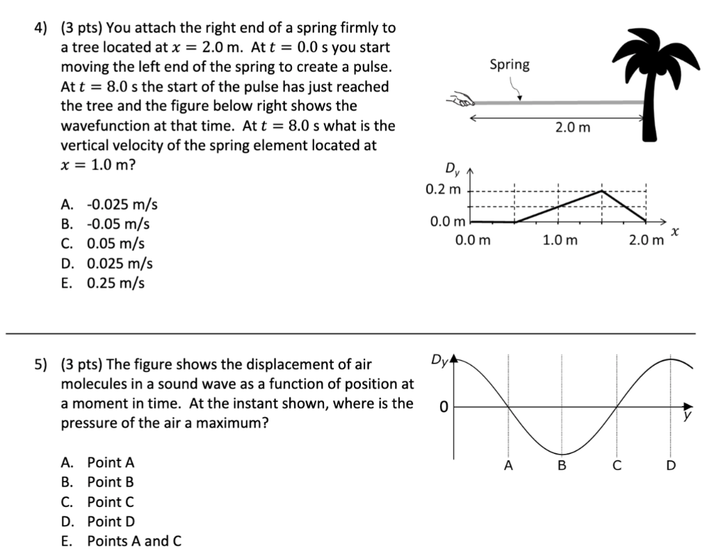 [Solved]: Answer for 4 is B, and answer for 5 is A. Ple