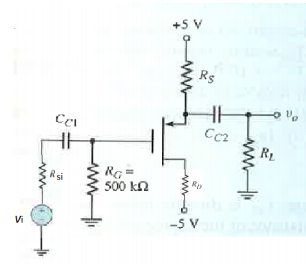 Solved The circuit and transistor parameters for the | Chegg.com