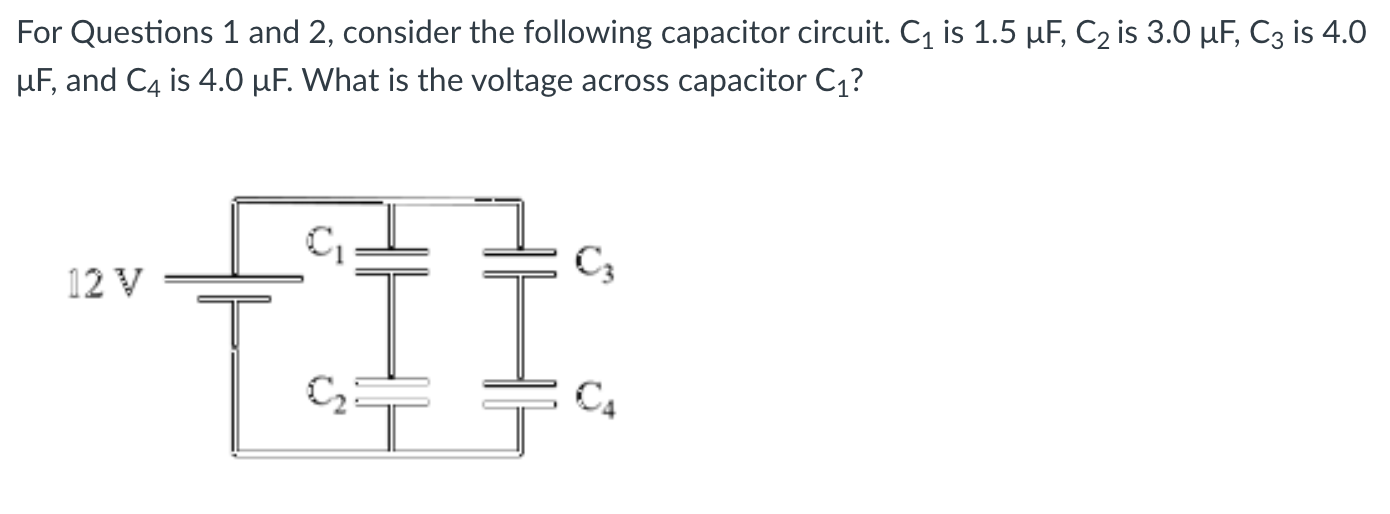 Solved For Questions 1 and 2, consider the following | Chegg.com