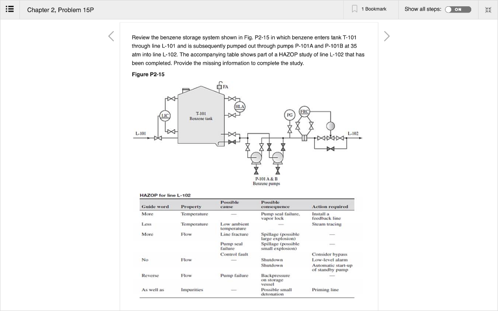 Solved Chapter 2, Problem 15P 1 Bookmark Show all steps: ON | Chegg.com