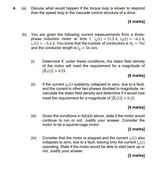 Solved (a) Discuss what would happen if the torque loop is | Chegg.com