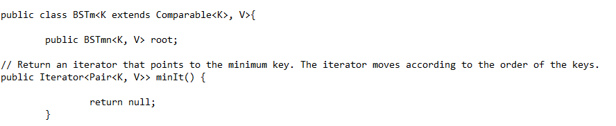 Solved public interface Iterator { // Returns true if the | Chegg.com