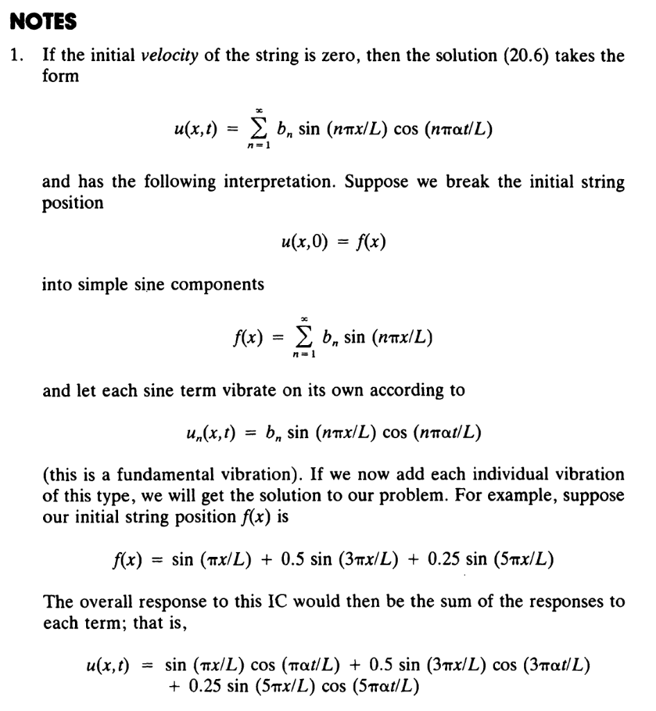 1. Solve the damped vibrating-string problem PDE Utt | Chegg.com