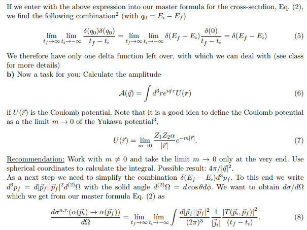 Solved Problem 1) In this problem we want to calculate the | Chegg.com