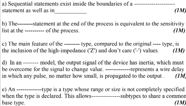 Solved a) Sequential statements exist inside the boundaries | Chegg.com