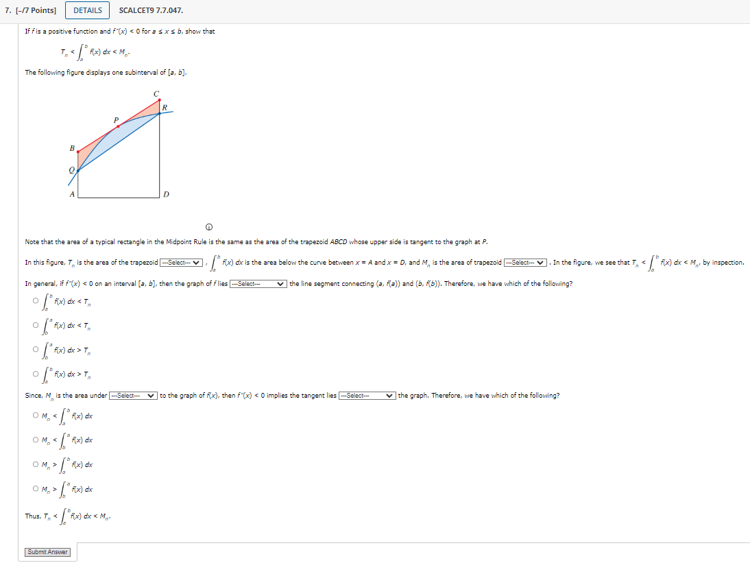 Solved If f is a positive function and f′′(x)