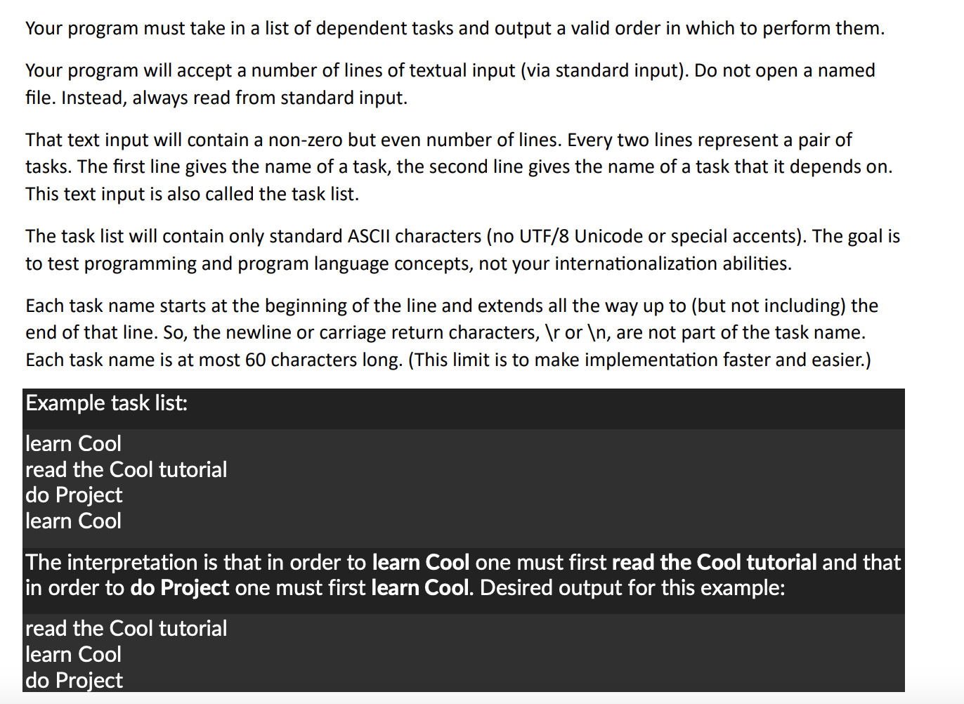 Solved task-organizer.cl — ﻿Cool | Chegg.com