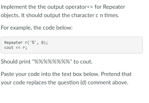 Solved The next four questions are about the following | Chegg.com