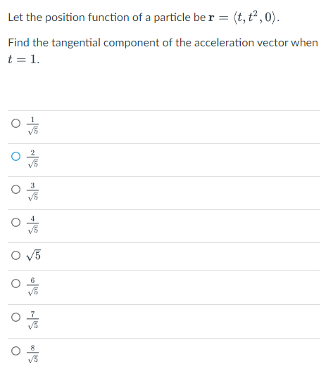 Solved Let the position function of a particle be | Chegg.com