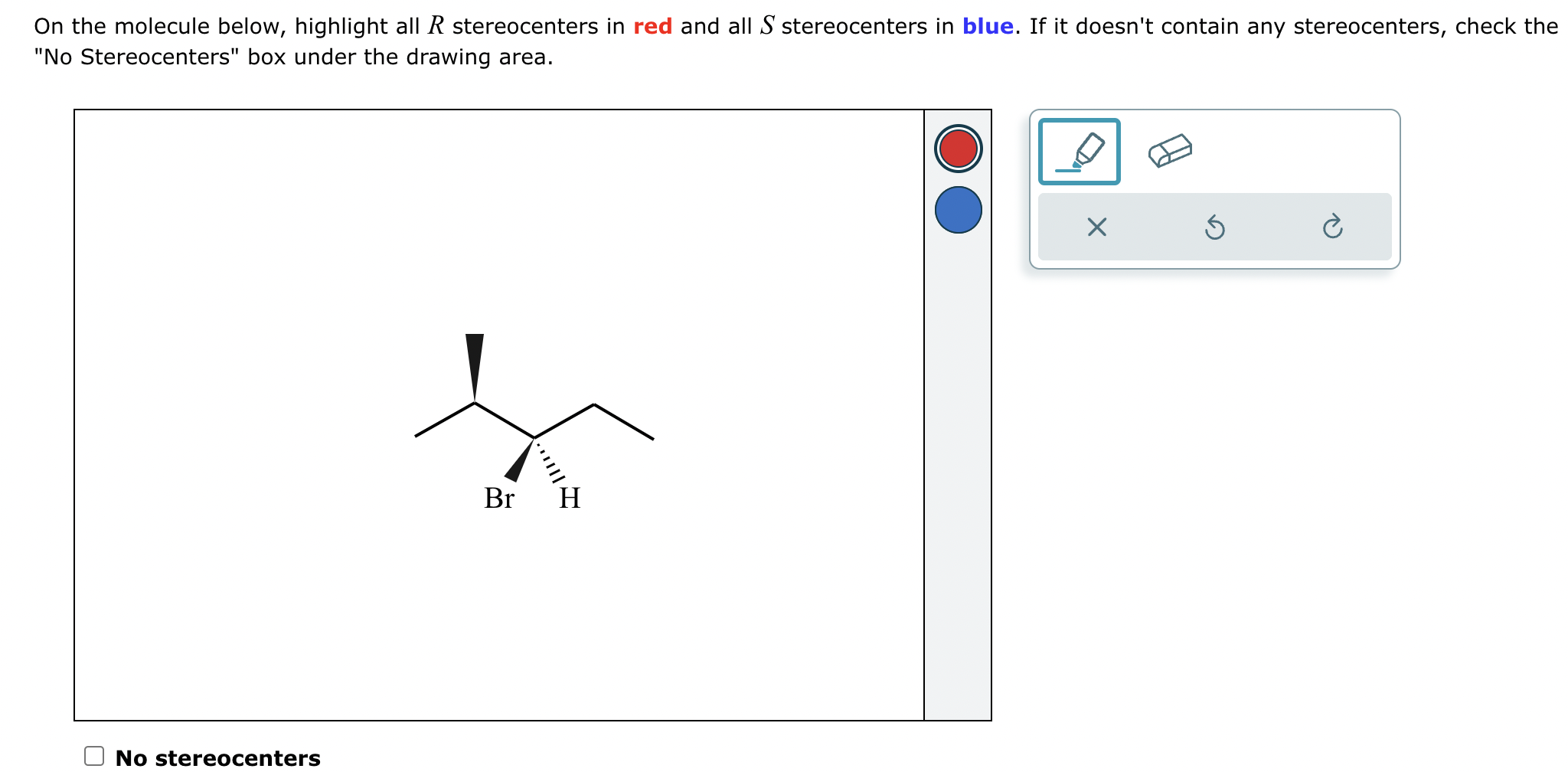 Solved On the molecule below, highlight all R ﻿stereocenters | Chegg.com