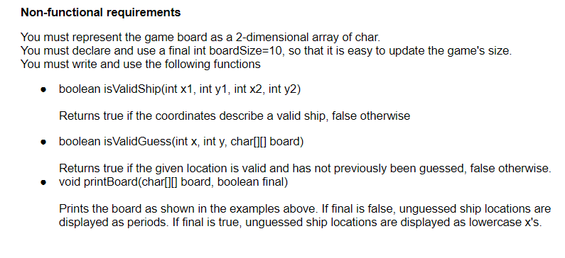 Solved For the final project you will write a text-based | Chegg.com
