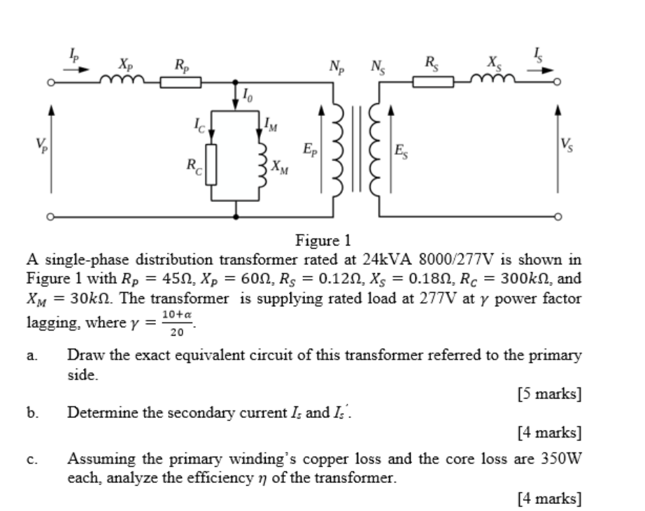 Solved Xp RE N, NG RS 1. IC IM V EP R ху Figure 1 A | Chegg.com
