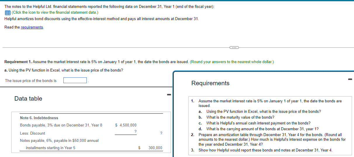 Solved The notes to the Helpful Ltd. financial statements | Chegg.com