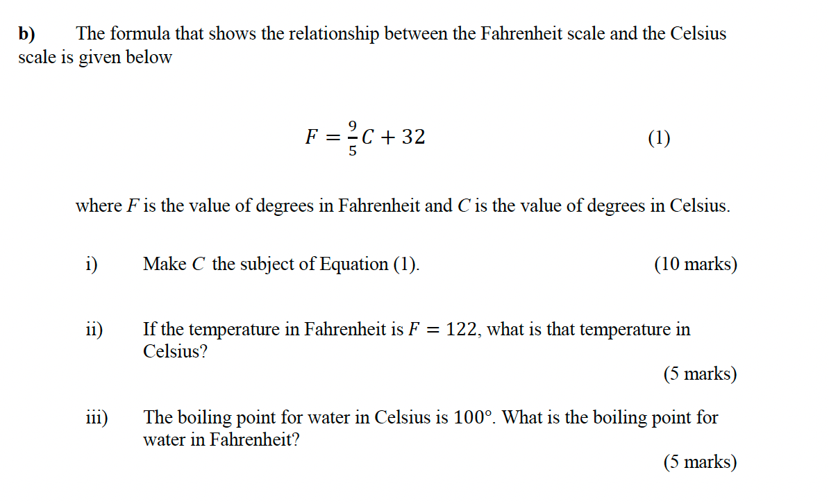 [Solved]: The formula that shows the relationship between