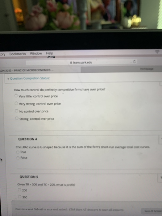 Solved ory Bookmarks Window Help ON 2023-PRINC OF CS.. | Chegg.com