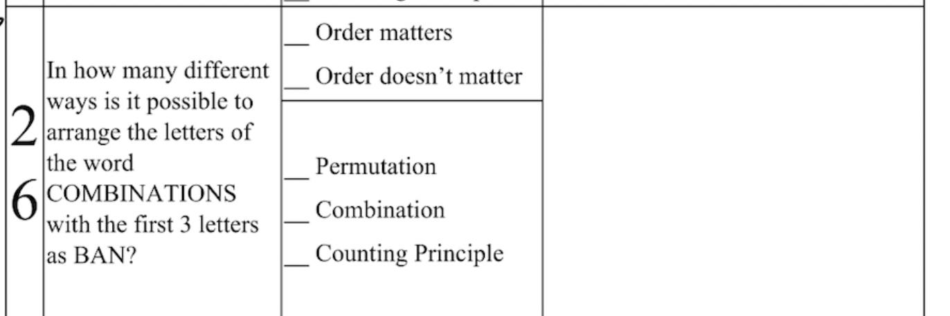 Solved Order matters Order doesn't matter If you flip a coin | Chegg.com