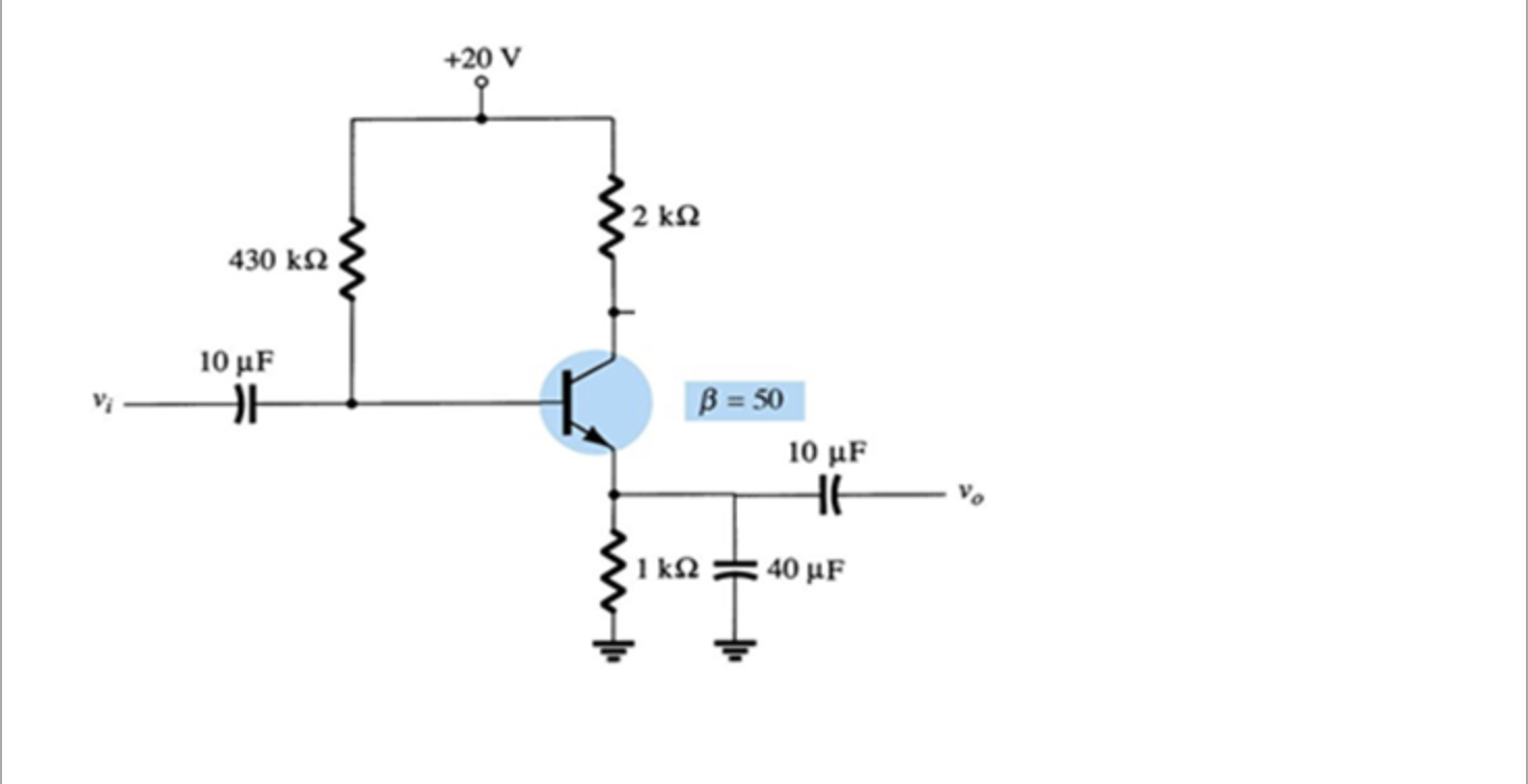 Solved For the given circuit, Compute for Vce in | Chegg.com Solved For the given circuit, Compute for Vce in | Chegg.com