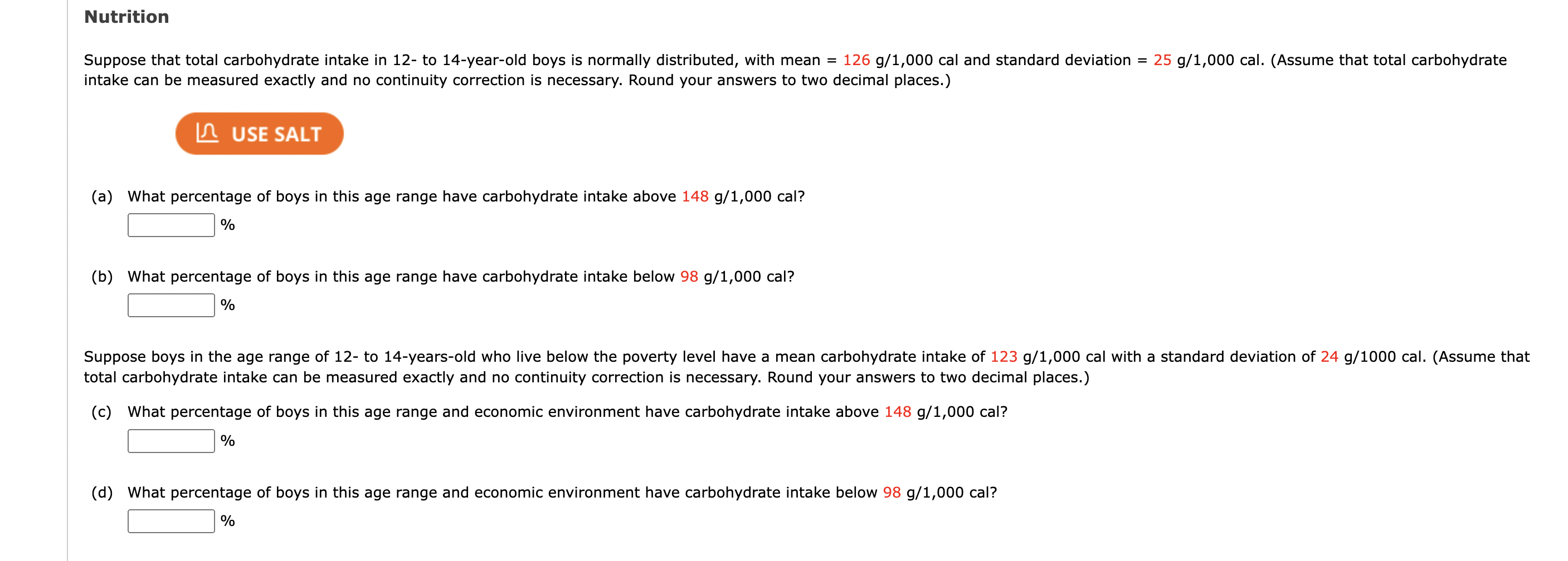 Solved intake can be measured exactly and no continuity | Chegg.com