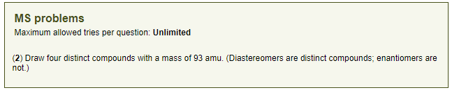 Solved MS problems Maximum allowed tries per question: | Chegg.com