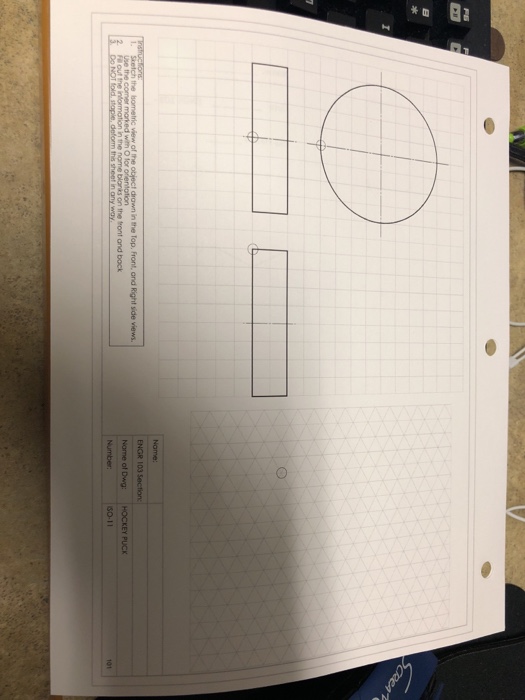 Solved ENGR 103 Section enied winn O to oject daown in the | Chegg.com
