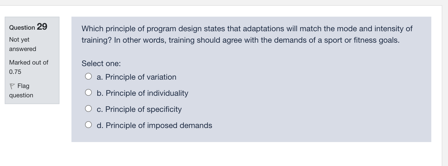 Solved Question 29 Which principle of program design states | Chegg.com