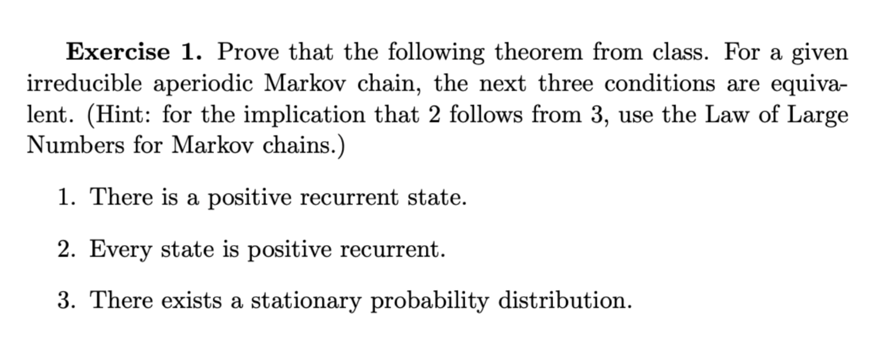 Solved Exercise 1. Prove that the following theorem from | Chegg.com