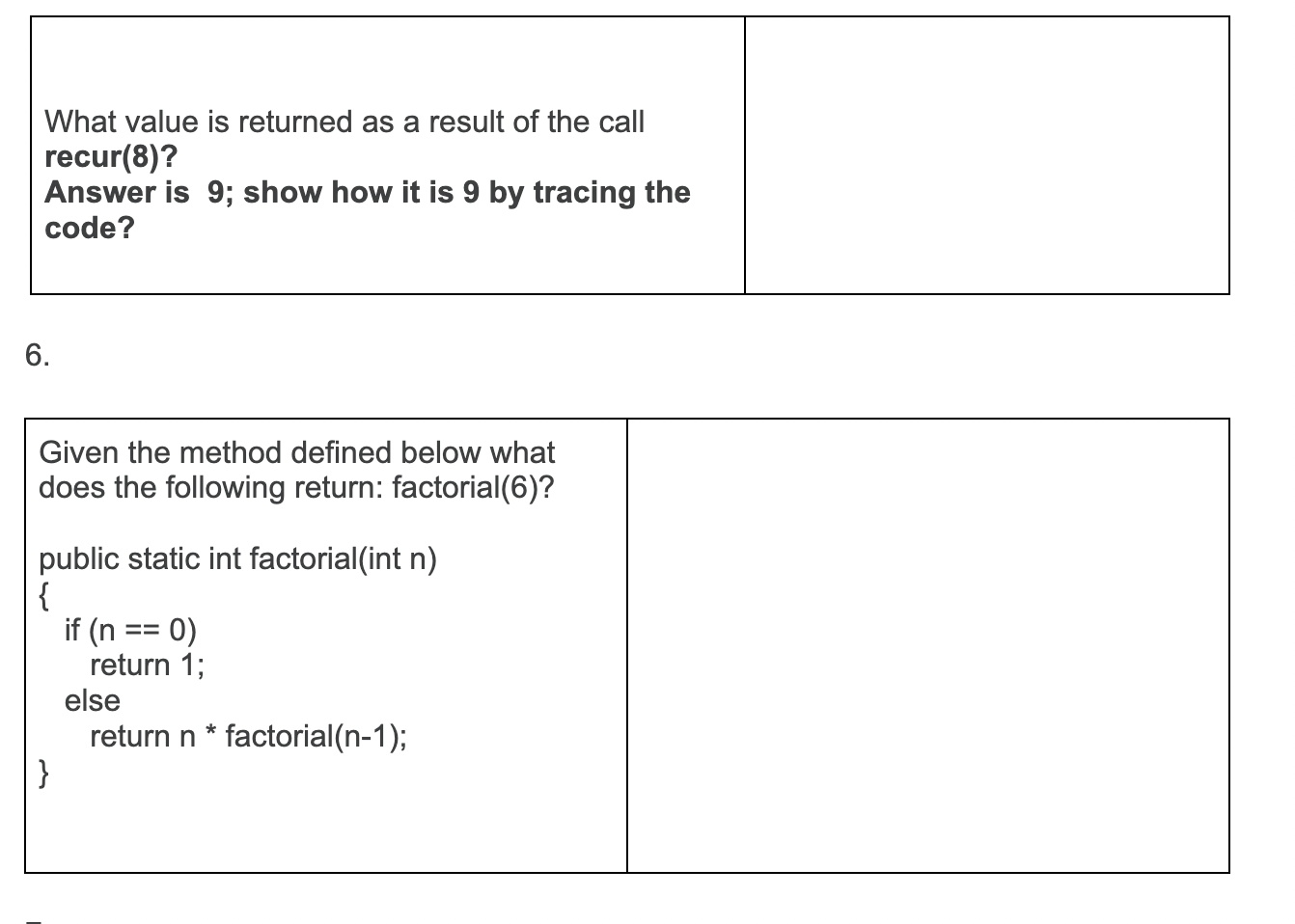 Solved Answer the following in a sheet of paper; the right | Chegg.com